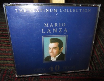 MARIO LANZA: THE PLATINUM COLLECTION - 40 GREAT TRACKS 2-DISC CD SET ...
