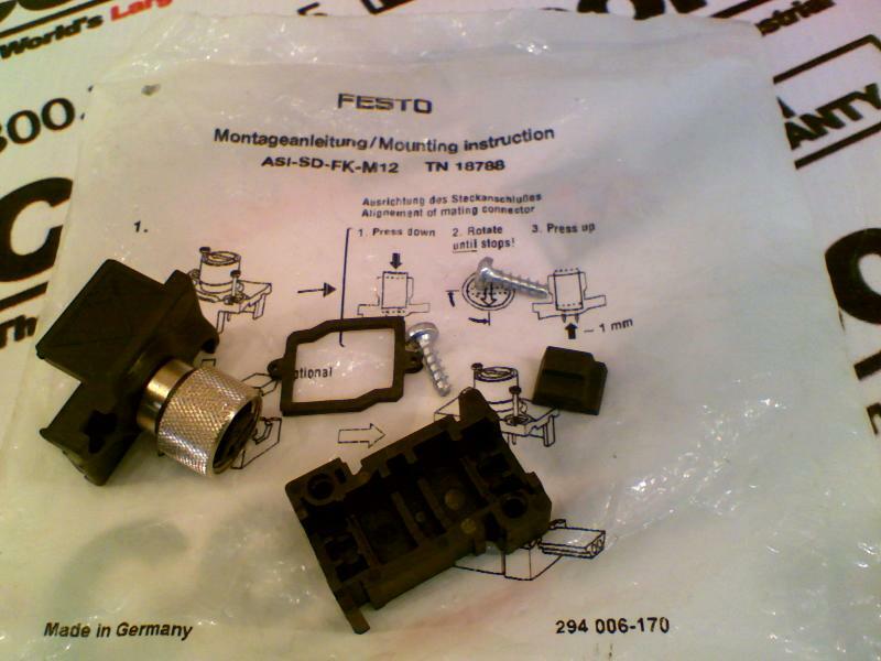 FESTO ASI-SD-FK-M12 / ASISDFKM12 (USED TESTED CLEANED) | eBay