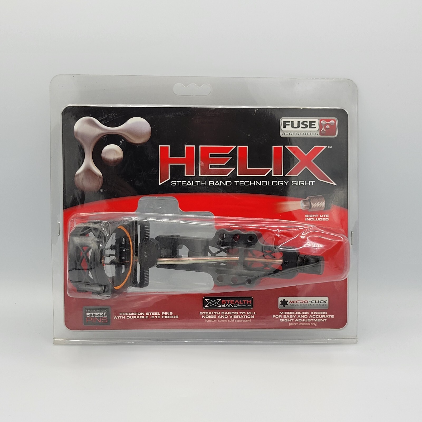fuse Helix 3 Pin Compound Bow Sight Black 167976 for sale online | eBay