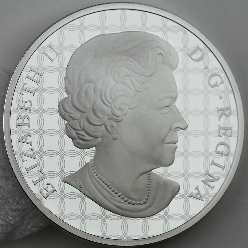 Canada 2014 $50 Aboriginal Legend of the Spirit Bear 5 oz. Pure Silver ...