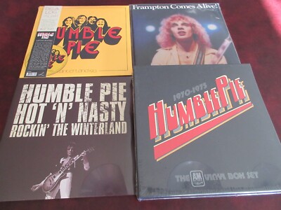 HUMBLE PIE VERIFIED 9 LP 2017 A&M 180 GRAM 1970-75 BOX + 3 LIVE 6 LP ...