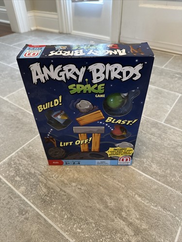 Angry Birds Space Game Mattel Games (2012) Complete, New, Open Box READ ...