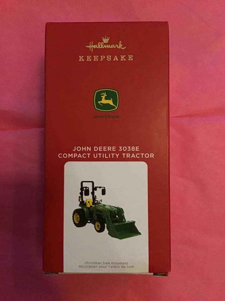 Hallmark Keepsake Ornament 2021 John Deere 3038E Compact Utility ...