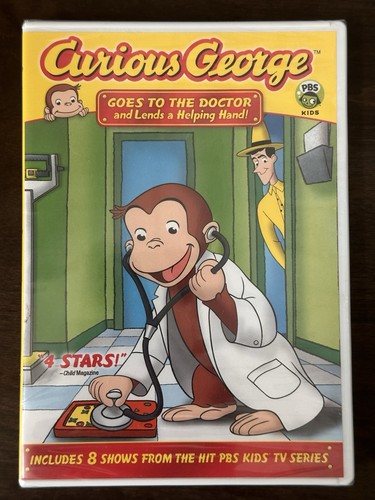 Curious George: Goes to the Doctor and Lends a Helping Hand! (DVD, 2007 ...