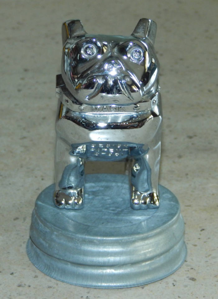 Vintage MACK Bulldog Chrome Hood Ornament Semi Truck Logo Emblem ...
