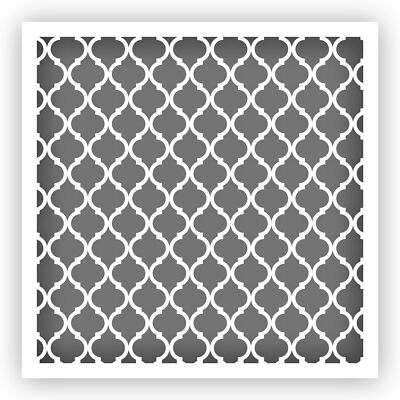 Pattern #32 Stencil - Choose a Size - Laser-Cut Reusable Plastic | eBay