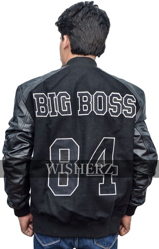 Diamond Dogs Varsity Jacket, Metal Gear Solid Big Boss Black Leather ...