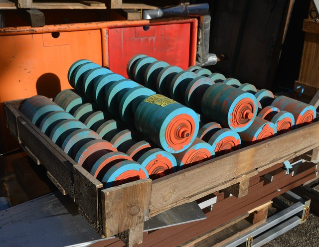 Sandvik 1650-c89-152-4 Conveyor Polly Disk Belt Return Rollers X 9 ...