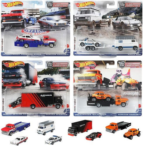 NEW MATTEL Hot wheels Team Transport assortment 2021 mix3 986M-FLF56 ...
