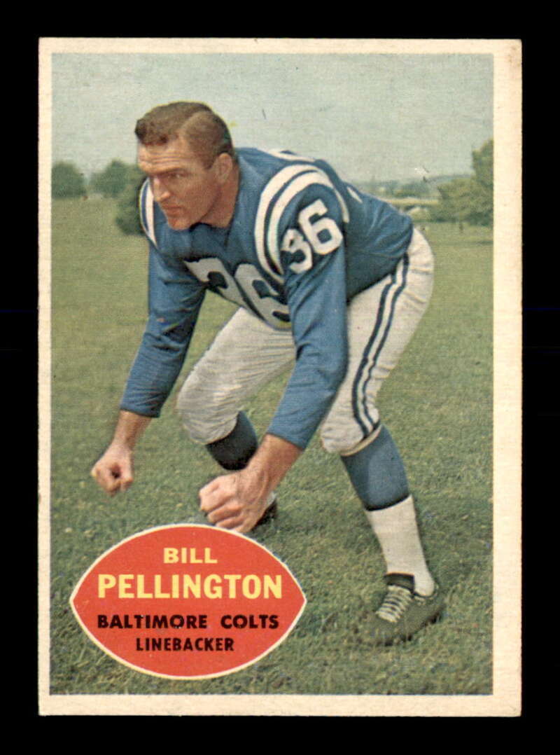 1960 Topps #8 Bill Pellington RC EX+ X2915423 | eBay