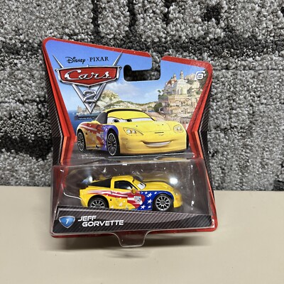 Cars 2 Coloring Pages Jeff Gorvette Cars