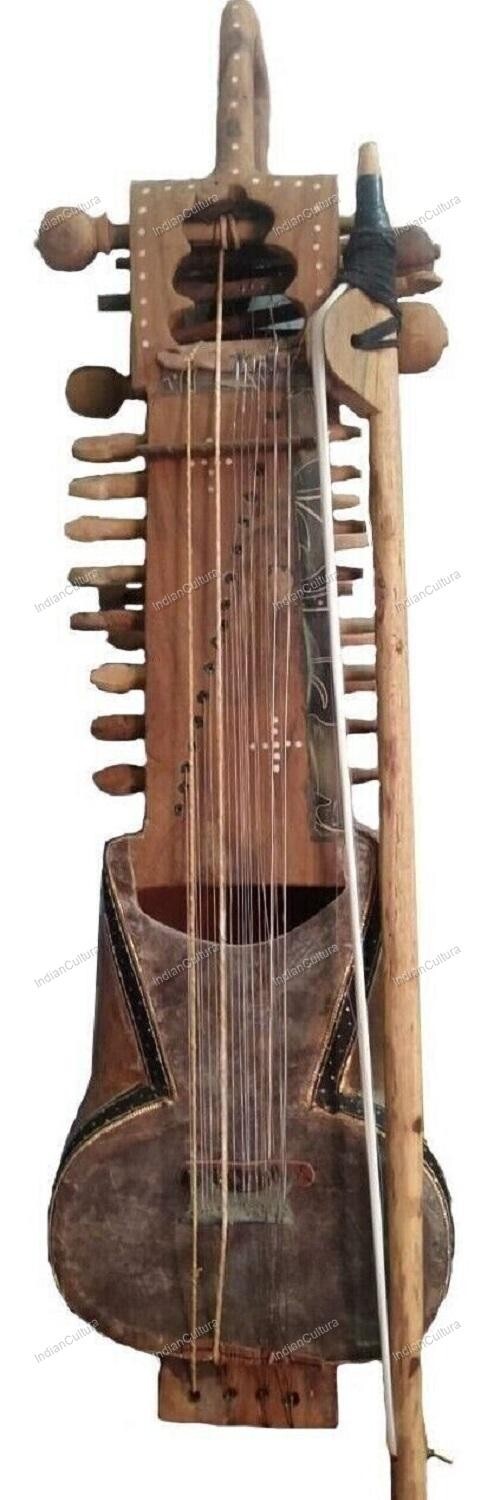 Folk Musical String Instrument Professional Rajasthani Sindhi Sarangi ...