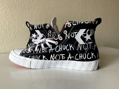 CONVERSE ALL STAR HI NOT-A-CHUCK UNISEX MEN 11 SHOES BLACK/WHITE NEW | eBay