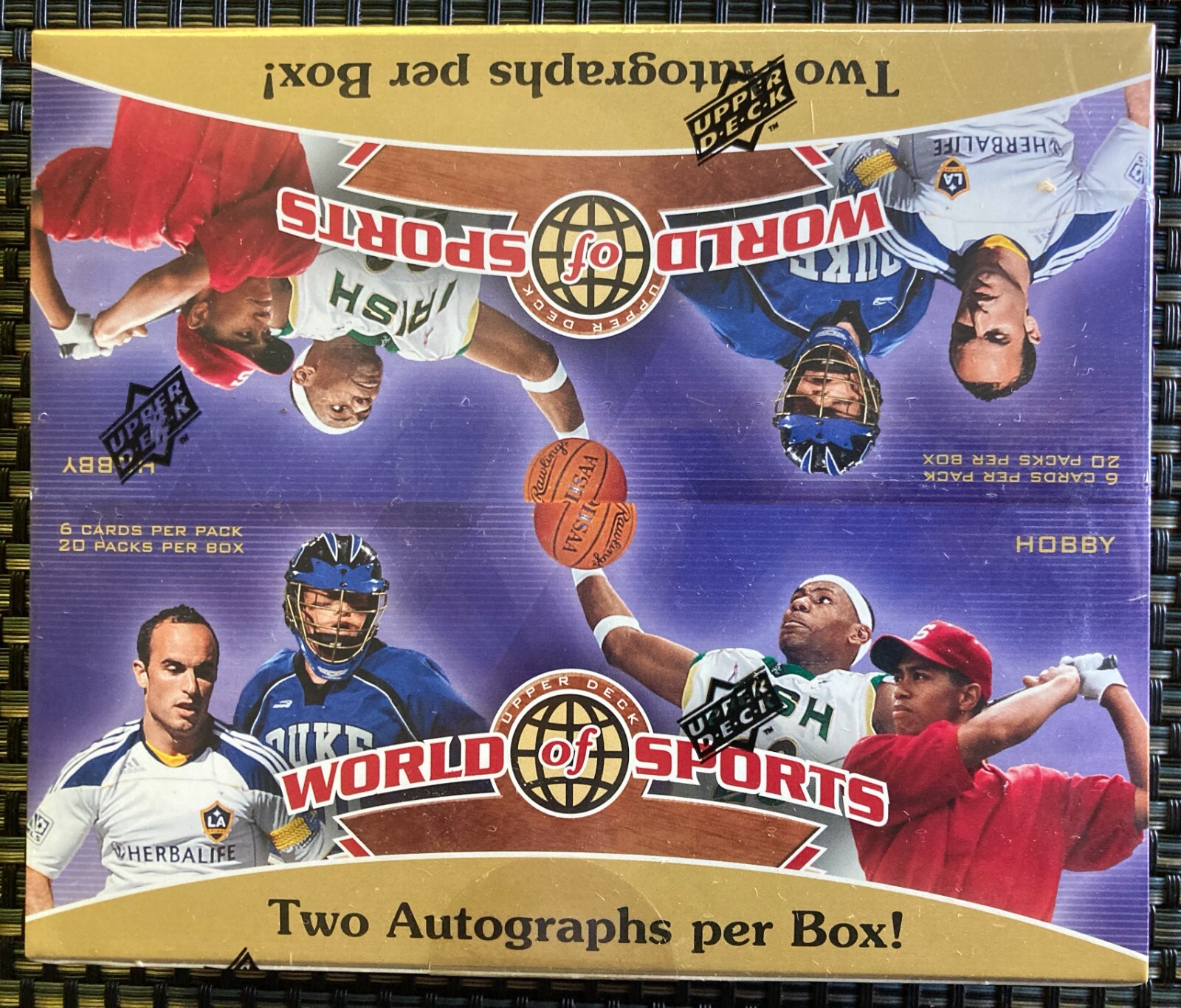 2010 Upper Deck World of Sports Hobby Box - USPS Priority Shipping | eBay