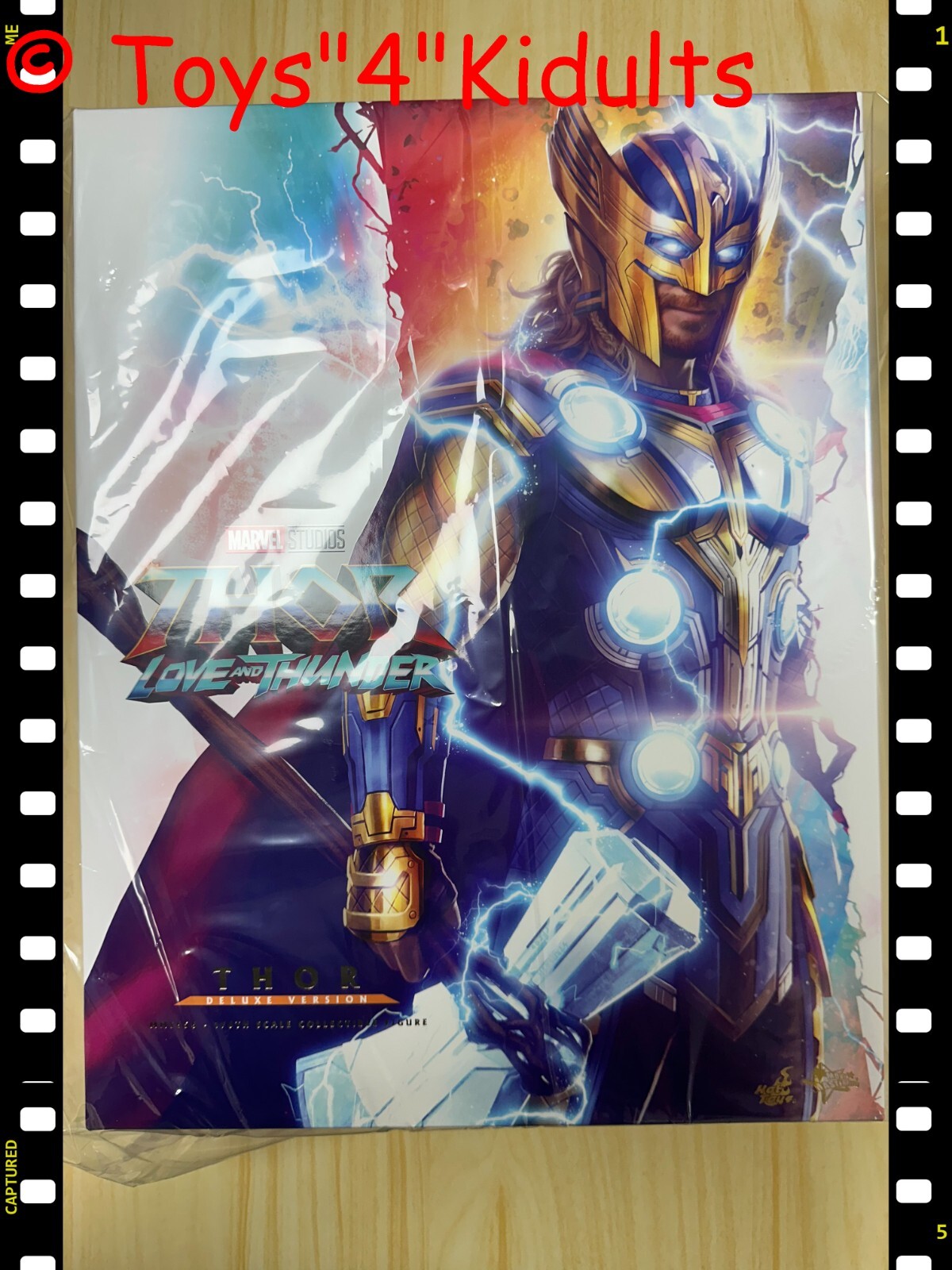 Hot Toys MMS656 Thor 4 Love and Thunder Thor Deluxe Version 1/6 Figure ...