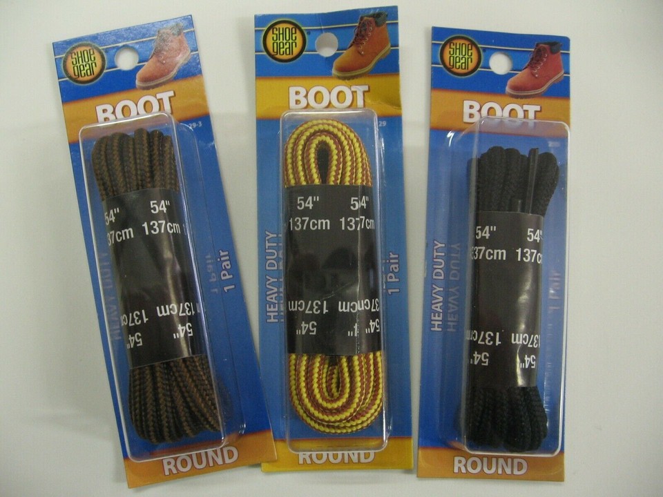 Boot Laces - Work Shoe - Nylon Boot Laces - Pic-A Size & Color 1 PAIR ...