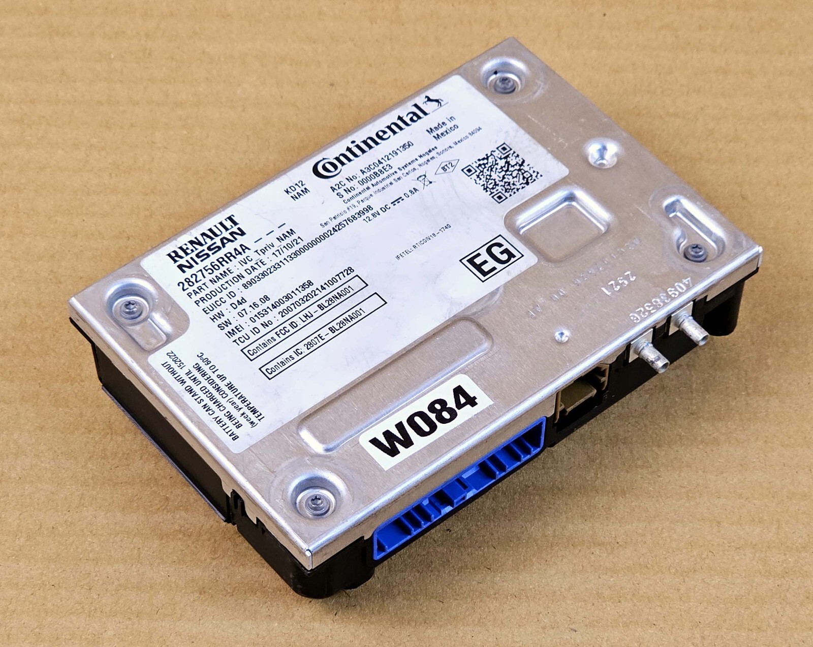 28275-6RR4A Nissan/Infiniti BOX-TELEMATIC Control Module OEM USED | eBay