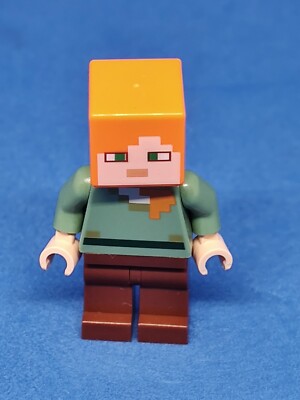 LEGO Minecraft Alex Minifigure MIN017 | eBay