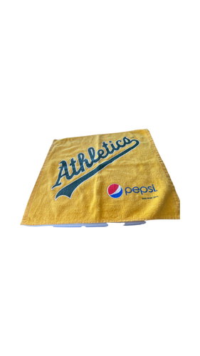 OAKLAND ATHLETICS A's Yellow Rally Towel Stadium Giveaway 2012 ALDS ...