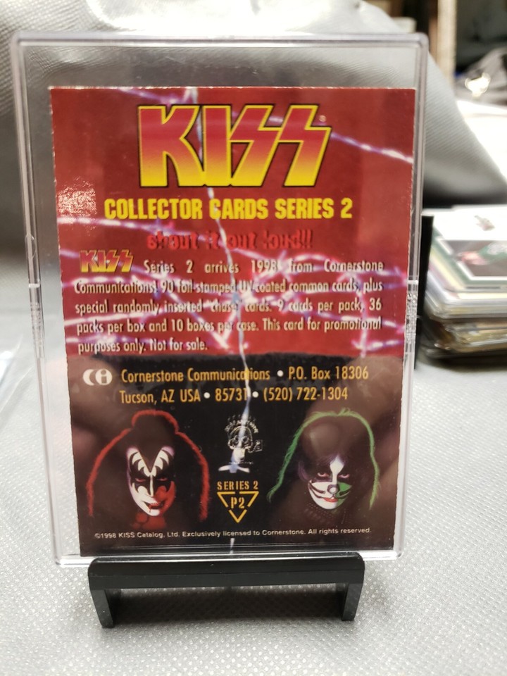 1998 KISS PROMO COLLECTORS SERIES 2 CARD | eBay