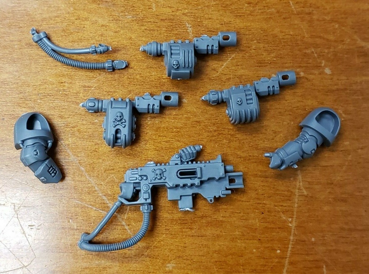 Warhammer 40k Space Marine Bits Heavy Intercessor Gravis Heavy Bolter ...