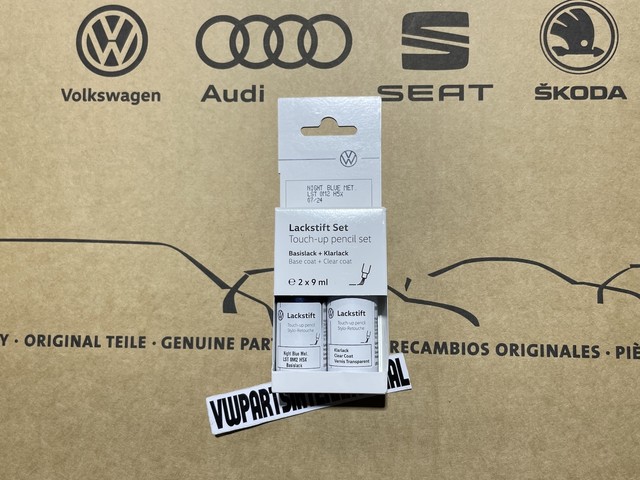 Car Touch Up Paint For VOLKSWAGEN GOLF Code LH5X AZUL NIGHT | NIGHT ...