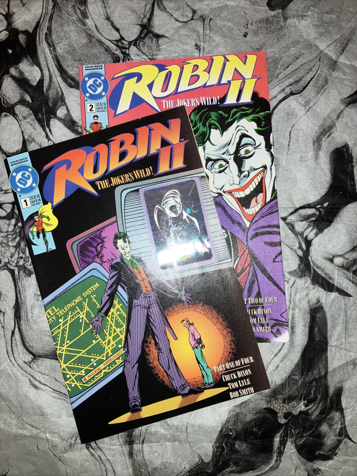 ROBIN II The Jokers Wild DC Comics 1991 Dixon Lyle Smith Hologram ...