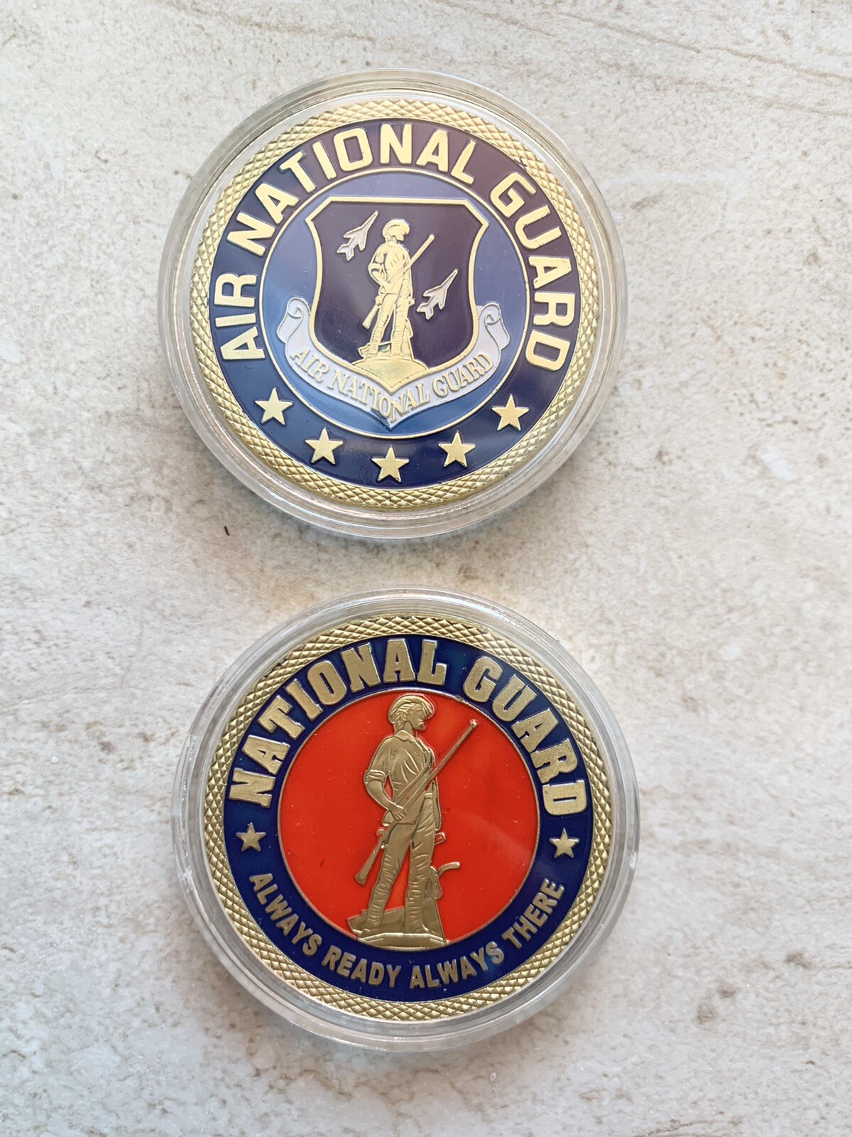 US AIR NATIONAL GUARD Challenge Coin | eBay