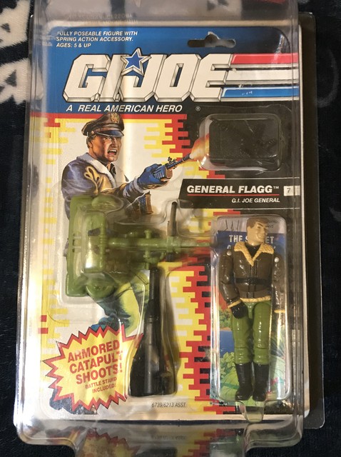 1992 Hasbro Gi Joe Series 11 General Flagg MOC Carded 02b for sale ...