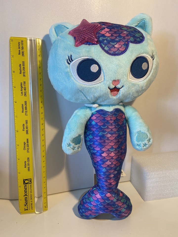 Gabby’s Dollhouse - Mercat Mermaid - Plush stuffed Toy 14 ...