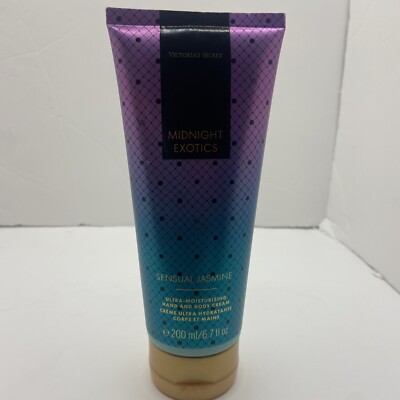 Victoria's Secret Midnight Exotics Sensual Jasmine Hand & Body Cream 6.7 fl oz | eBay