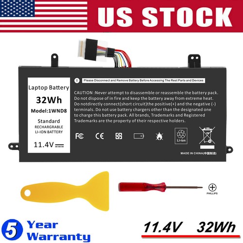 Battery For Dell Latitude 5285 / 5290 2-in-1 1WND8 0JT90P JT90P 3-Cell ...