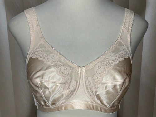 Venus by Cortland Wireless T Shirt Bra 40C Full Figure Wide Strap Fawn ...