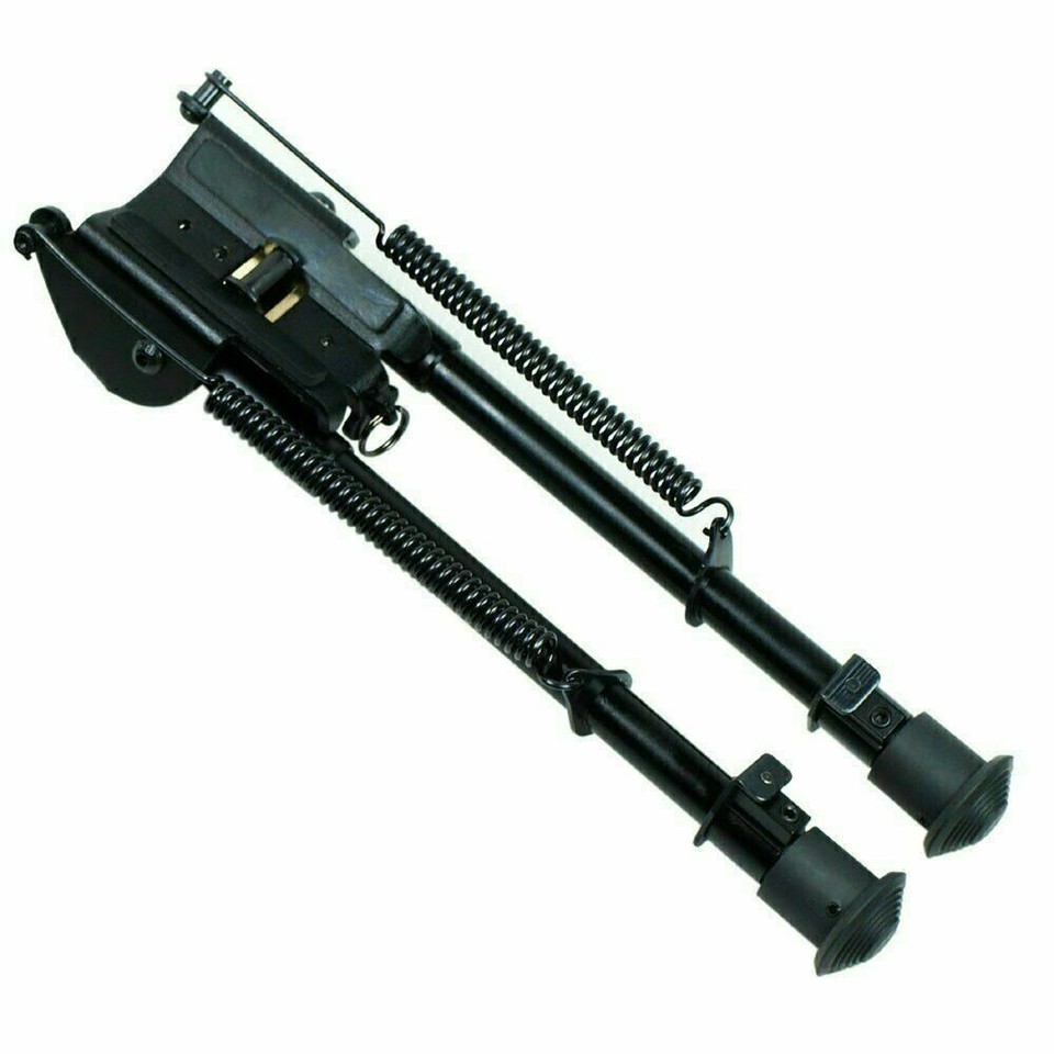 9" to 13" Adjustable Spring Return Hunting Rifle Bipod Sling Swivel ...