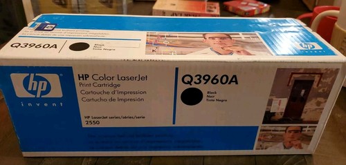 HP Q3960A Black Toner Cartridge NEW SEALED BOX | eBay