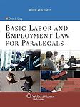 Basic Labor and Employment Law for Paralegals by Sullivan; Craig, Clyde E. 9780735562332| eBay