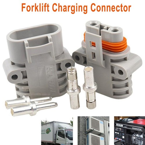 Connector Male/ Female 2 Stitches 50A Safe Straight Plug -20°C To 105°C ...