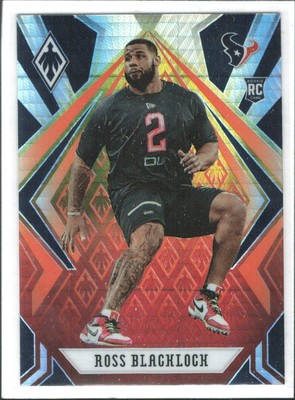 2020 Panini Phoenix Ross Blacklock FIRE BURST FANATICS RC ROOKIE #159 ...