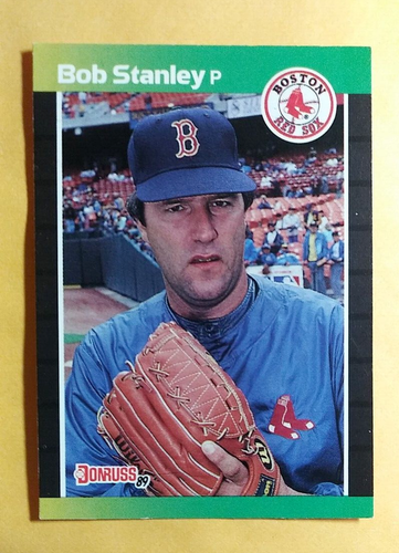 1989 Donruss Baseball Card Bob Stanley Boston Red Sox #421 | eBay