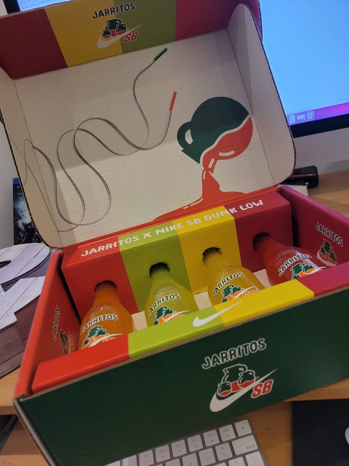 Nike SB Dunk x Jarritos Special Limited Edition Soda Promo Box Brand ...