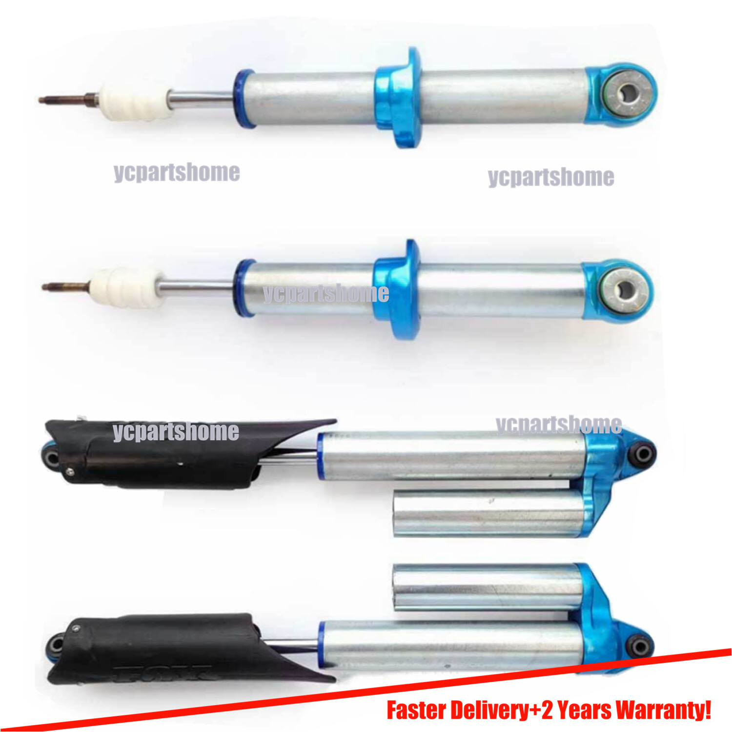 Full Set Front Rear Shock Absorbers Struts For Ford F150 SVT Raptor ...