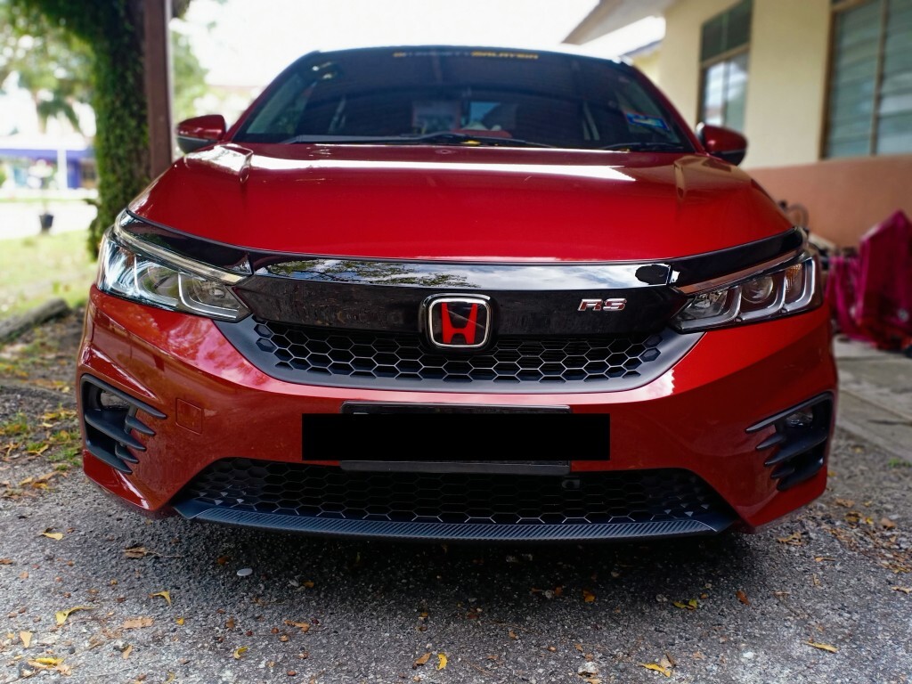 Red Honda Logo Car