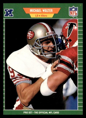 1989 Pro Set #386 Michael Walter | eBay