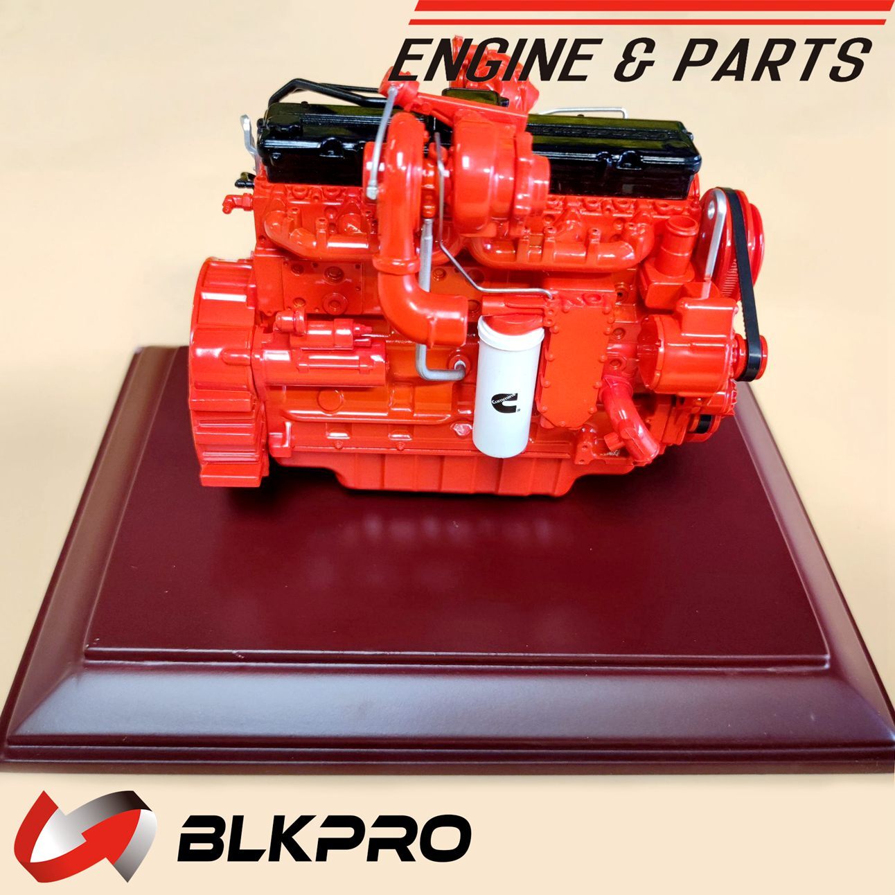 Model Engine Complete Made By Casting Aluminum DCEC Cummins Display ...