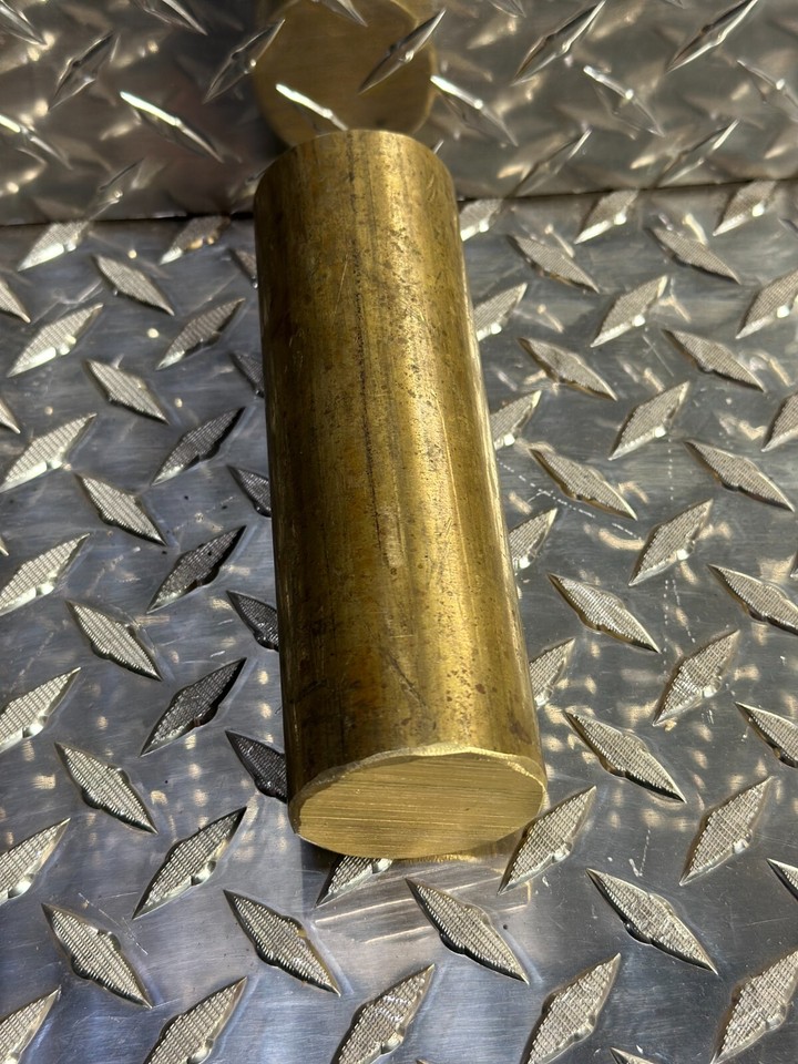 BRASS 1-7/8" C360 ROUND ROD 10" long Solid 1-7/8" OD #9 | eBay