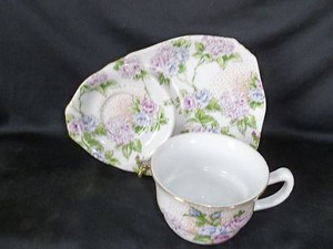 NANTUCKET HOME Porcelain Tea Cup and Snack Saucer | eBay