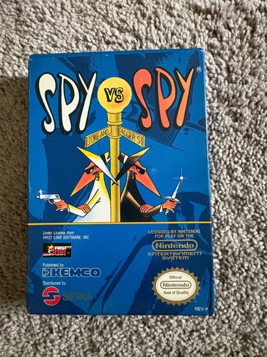 VINTAGE Spy vs. Spy (Nintendo Entertainment System, 1988) - Complete In ...