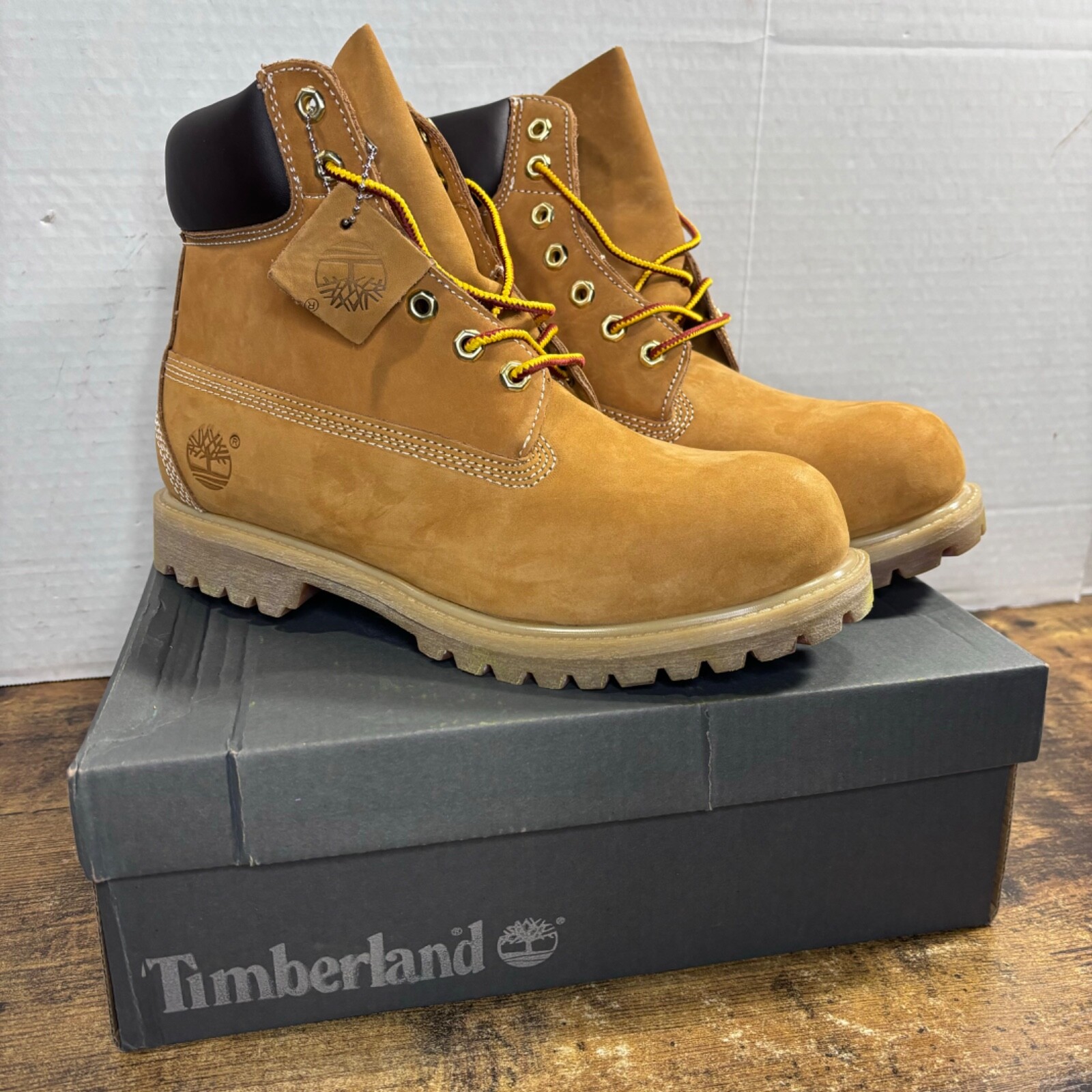 *NEW* Men's Timberland Premium 6" Waterproof Boot Wheat TB010061713 ...