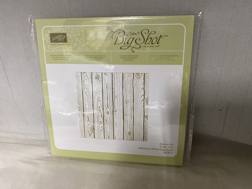 PINEWOOD PLANKS 3D Embossing Folder Stampin’ Up! New Woodgrain Paneling ...