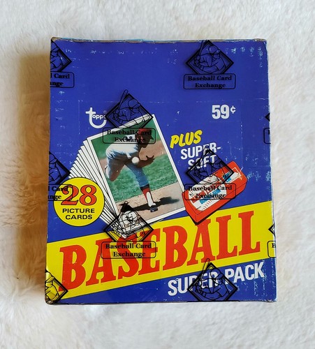 1980 Topps Baseball Super Cello Unopened Box 24 Packs BBCE Ricky ...